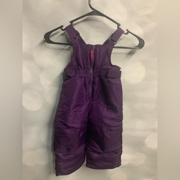 Cherokee | Bottoms | Cherokee Maroonpurple Bib Snow Overalls 8 Months ...